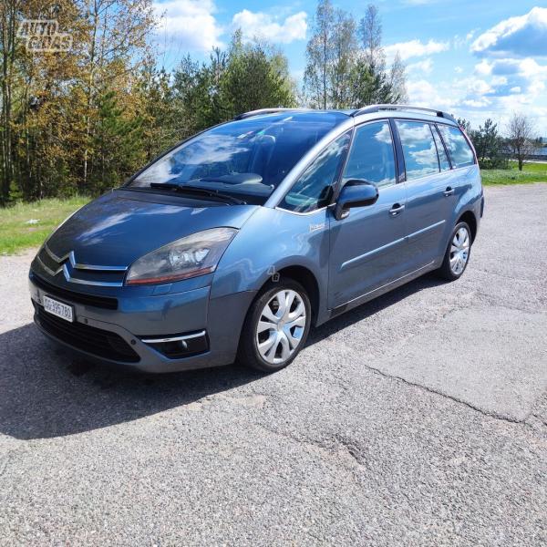 Grey Citroen C4 Grand Picasso 2007 in Siauliai, with an engine capacity of 2.00 L and mileage of 232 thousand km for 3400 €, photo 7 on AUTOMOTO.COM.LV
