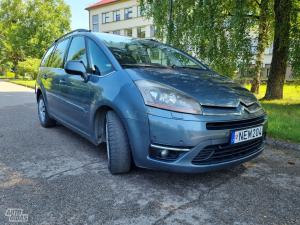 Pelēks Citroen C4 Grand Picasso 2007 Kauņa, ar dzinēja tilpumu 2.00 L un nobraukumu 401 tūkst. km par 1750 €, foto  vietnē AUTOMOTO.COM.LV