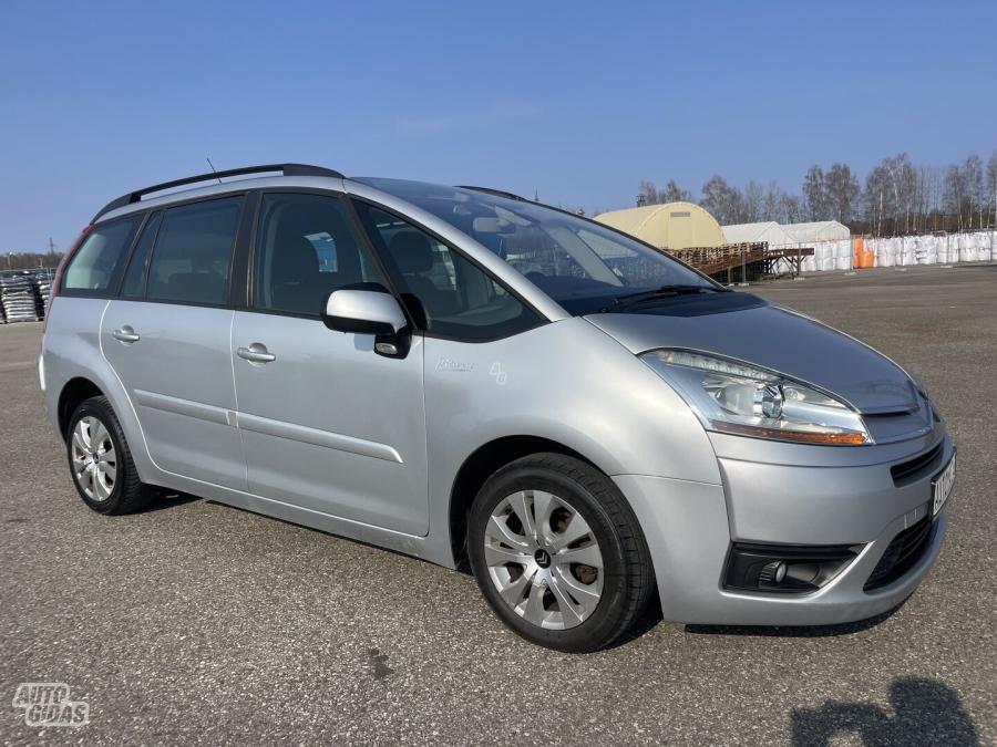 Pelēks Citroen C4 Grand Picasso 2011 Kauņa, ar dzinēja tilpumu 1.60 L un nobraukumu 303 tūkst. km par 2650 €, foto 8 vietnē AUTOMOTO.COM.LV