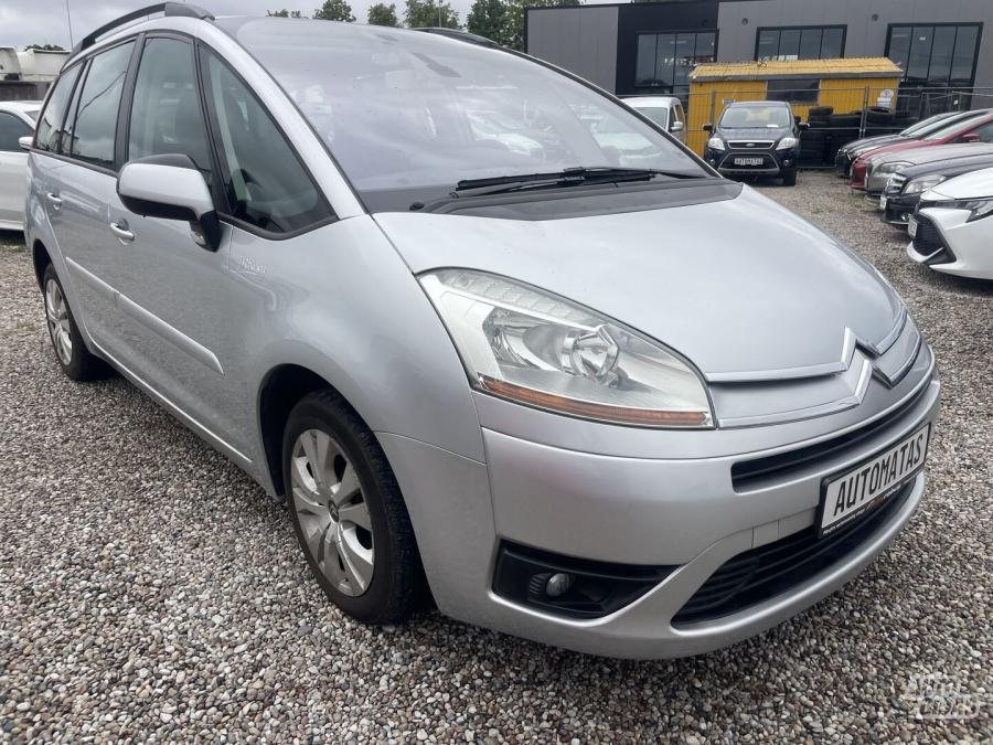 Pelēks Citroen C4 Grand Picasso 2011 Kauņa, ar dzinēja tilpumu 1.60 L un nobraukumu 301 tūkst. km par 2400 €, foto 1 vietnē AUTOMOTO.COM.LV