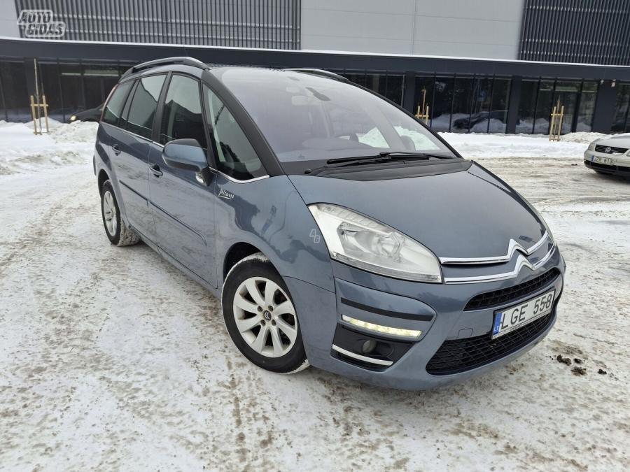 Pelēks Citroen C4 Grand Picasso 2012 Utena, ar dzinēja tilpumu 1.60 L un nobraukumu 229 tūkst. km par 2650 €, foto 3 vietnē AUTOMOTO.COM.LV