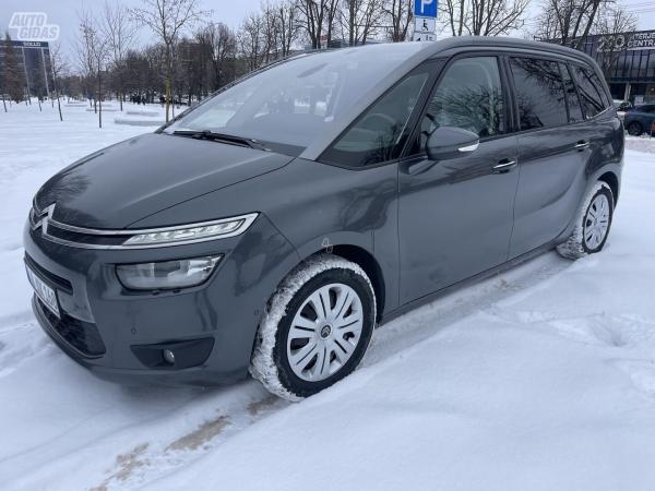 Серый Ситроен C4 Grand Picasso 2015 в Каунас, объемом двигателя 1.60 л и пробегом 250 тыс. км за 5400 €, фото 1 на AUTOMOTO.COM.LV