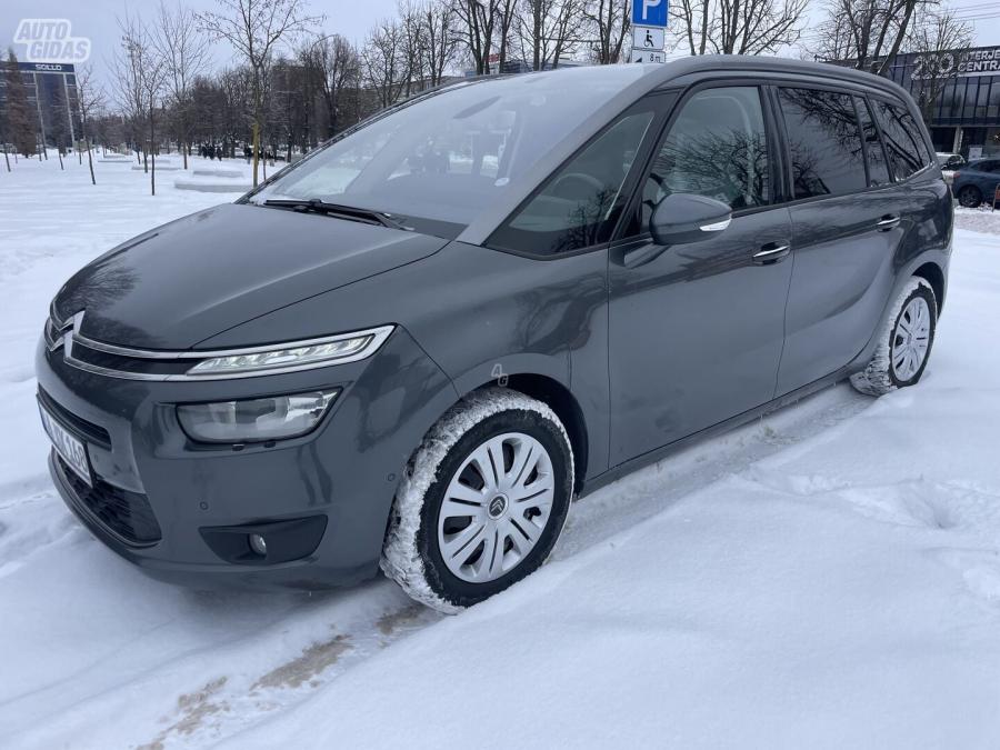 Серый Ситроен C4 Grand Picasso 2015 в Каунас, объемом двигателя 1.60 л и пробегом 250 тыс. км за 5400 €, фото 1 на AUTOMOTO.COM.LV
