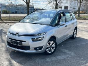 Grey Citroen C4 Grand Picasso 2015 in Marijampole, with an engine capacity of 1.20 L and mileage of 141 thousand km for 5250 €, photo  on AUTOMOTO.COM.LV
