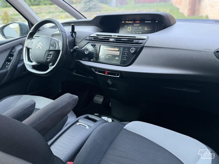 Серый Ситроен C4 Grand Picasso 2015 в Кедайняй, объемом двигателя 1.60 л и пробегом 268 тыс. км за 5650 €, фото 12 на AUTOMOTO.COM.LV