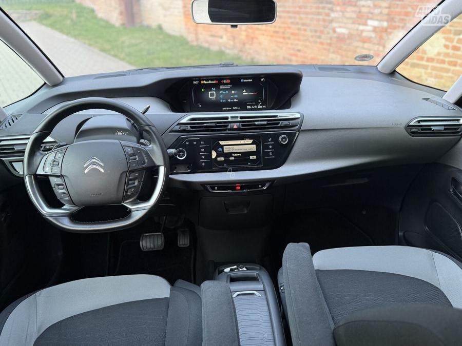 Серый Ситроен C4 Grand Picasso 2015 в Кедайняй, объемом двигателя 1.60 л и пробегом 268 тыс. км за 5650 €, фото 14 на AUTOMOTO.COM.LV