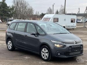 Grey Citroen C4 Grand Picasso 2017 in Kedainiai, with an engine capacity of 1.60 L and mileage of 238 thousand km for 5999 €, photo 3 on AUTOMOTO.COM.LV