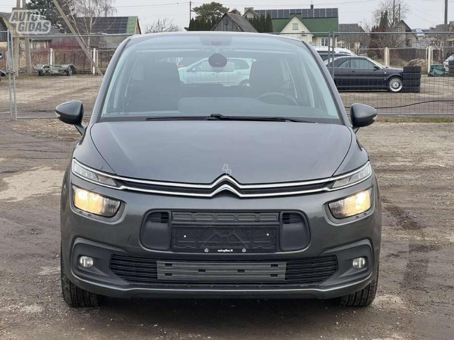 Grey Citroen C4 Grand Picasso 2017 in Kedainiai, with an engine capacity of 1.60 L and mileage of 238 thousand km for 5999 €, photo 8 on AUTOMOTO.COM.LV