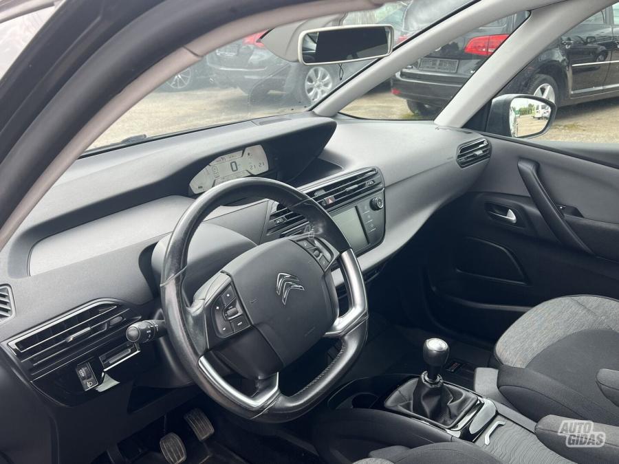 Серый Ситроен C4 Grand Picasso 2017 в Кедайняй, объемом двигателя 1.60 л и пробегом 238 тыс. км за 6200 €, фото 17 на AUTOMOTO.COM.LV