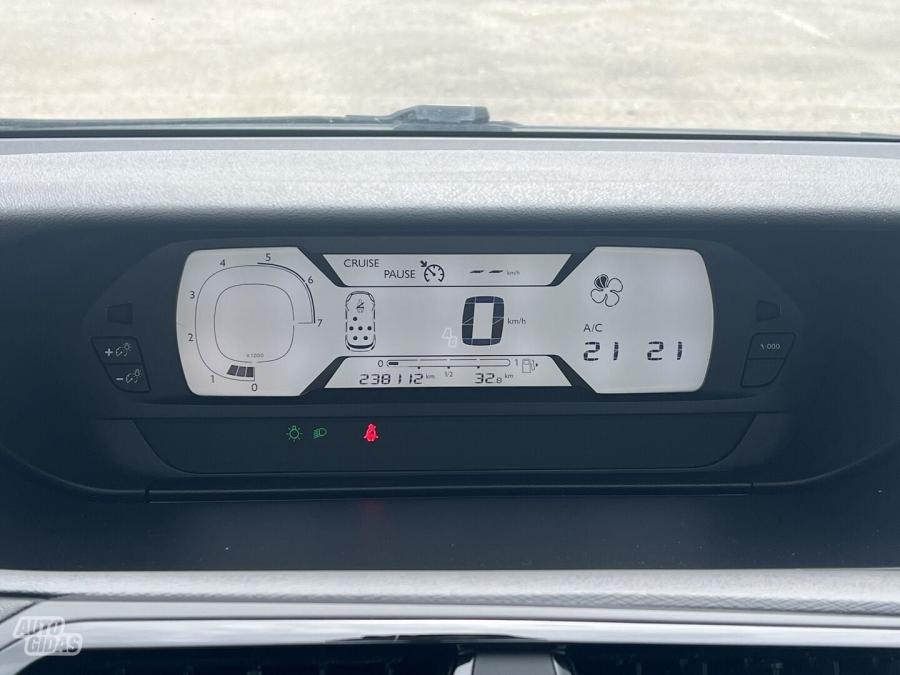 Серый Ситроен C4 Grand Picasso 2017 в Кедайняй, объемом двигателя 1.60 л и пробегом 238 тыс. км за 6200 €, фото 20 на AUTOMOTO.COM.LV