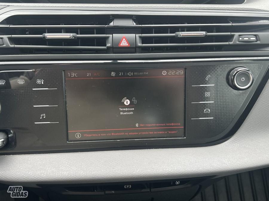 Серый Ситроен C4 Grand Picasso 2017 в Кедайняй, объемом двигателя 1.60 л и пробегом 238 тыс. км за 6200 €, фото 25 на AUTOMOTO.COM.LV