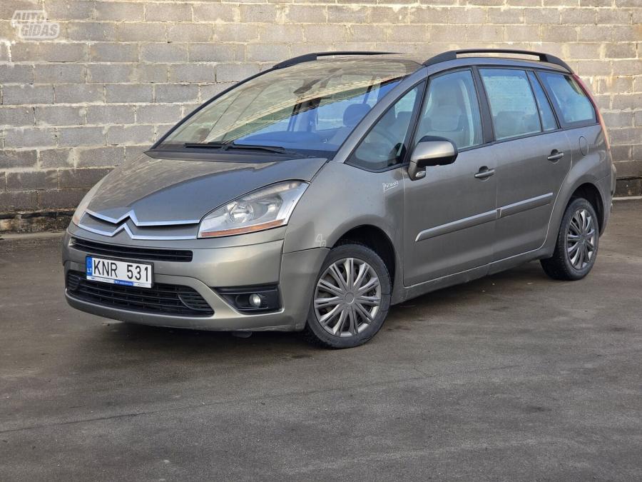 Ситроен C4 Grand Picasso 2007 в Тельшяй, объемом двигателя 1.60 л и пробегом 300 тыс. км за 1249 €, фото 1 на AUTOMOTO.COM.LV