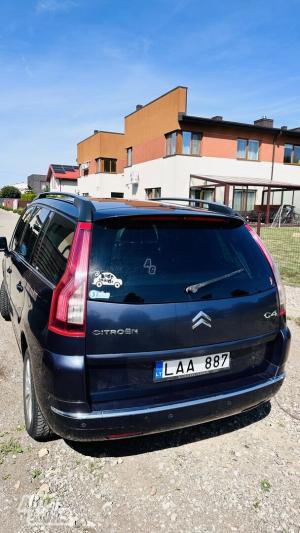 Citroen C4 Grand Picasso 2008 Kauņa, ar dzinēja tilpumu 2.00 L un nobraukumu 270 tūkst. km par 1200 €, foto 5 vietnē AUTOMOTO.COM.LV