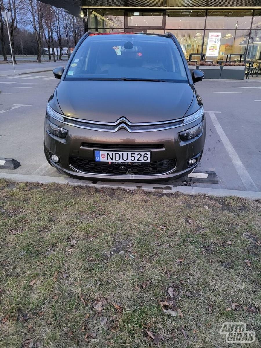 Citroen C4 Grand Picasso 2013 Kauņa, ar dzinēja tilpumu 2.00 L un nobraukumu 208 tūkst. km par 5000 €, foto 8 vietnē AUTOMOTO.COM.LV