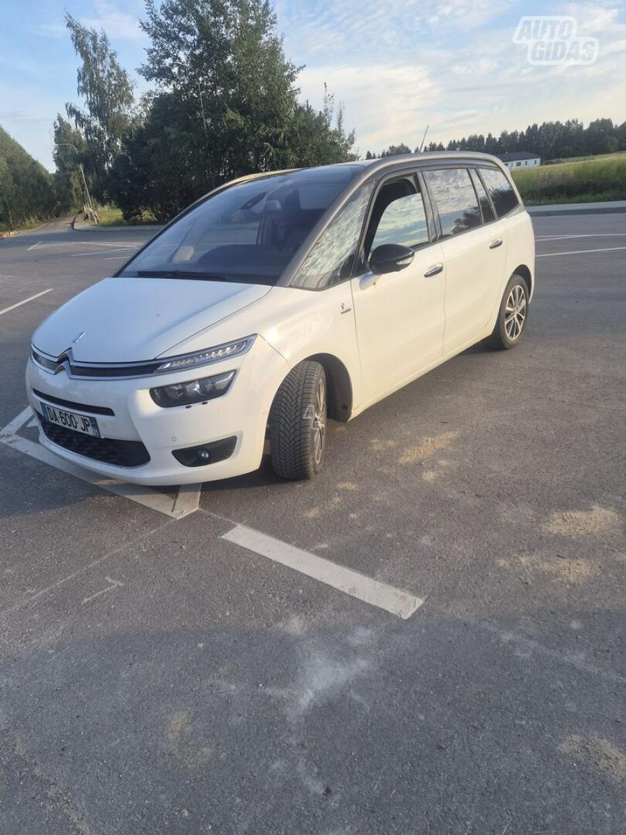 Citroen C4 Grand Picasso 2013 Viļņa, ar dzinēja tilpumu 1.60 L un nobraukumu 277 tūkst. km par 3950 €, foto 1 vietnē AUTOMOTO.COM.LV
