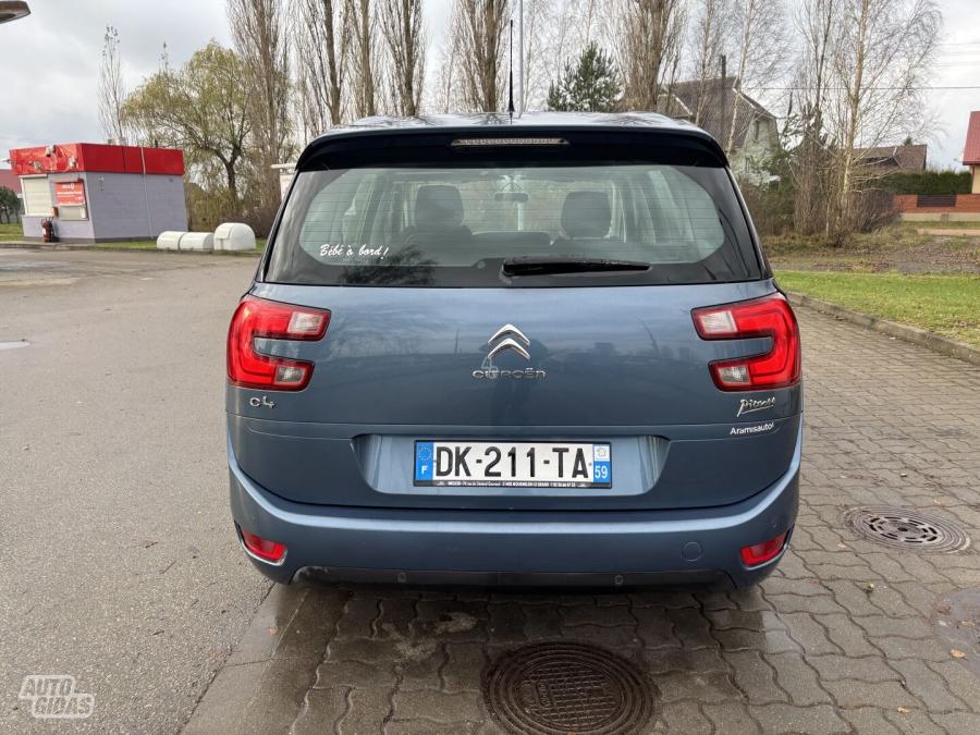 Citroen C4 Grand Picasso 2014 Tauragė, ar dzinēja tilpumu 1.60 L un nobraukumu 240 tūkst. km par 4700 €, foto 7 vietnē AUTOMOTO.COM.LV