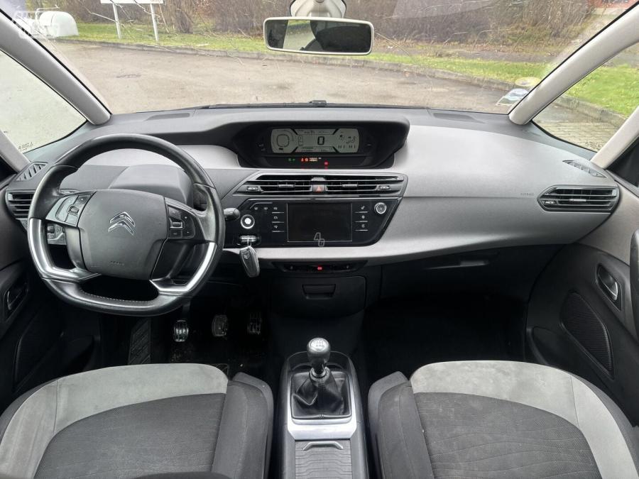 Citroen C4 Grand Picasso 2014 Tauragė, ar dzinēja tilpumu 1.60 L un nobraukumu 240 tūkst. km par 4700 €, foto 9 vietnē AUTOMOTO.COM.LV