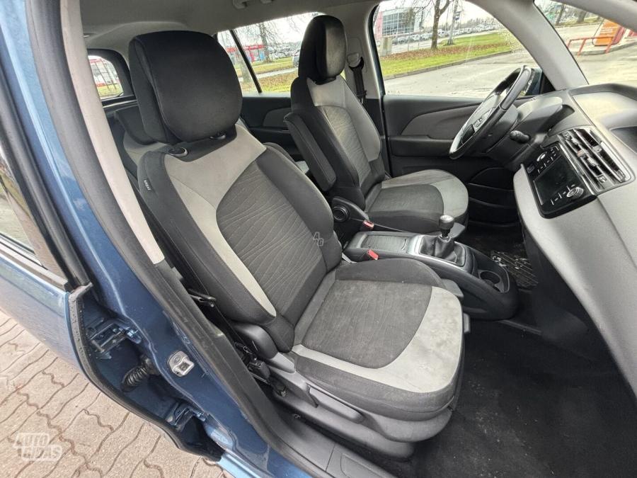 Citroen C4 Grand Picasso 2014 Tauragė, ar dzinēja tilpumu 1.60 L un nobraukumu 240 tūkst. km par 4700 €, foto 10 vietnē AUTOMOTO.COM.LV