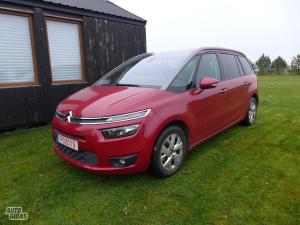 Citroen C4 Grand Picasso 2015 Kauņa, ar dzinēja tilpumu 1.60 L un nobraukumu 206 tūkst. km par 5000 €, foto  vietnē AUTOMOTO.COM.LV