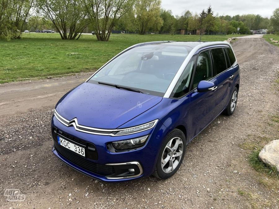 Citroen C4 Grand Picasso 2016 Panevēža, ar dzinēja tilpumu 1.20 L un nobraukumu 255 tūkst. km par 7000 €, foto 1 vietnē AUTOMOTO.COM.LV