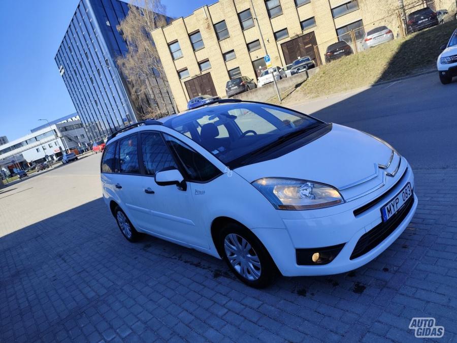 Белый Ситроен C4 Grand Picasso 2010 в Вильнюс, объемом двигателя 1.60 л и пробегом 222 тыс. км за 1650 €, фото 5 на AUTOMOTO.COM.LV