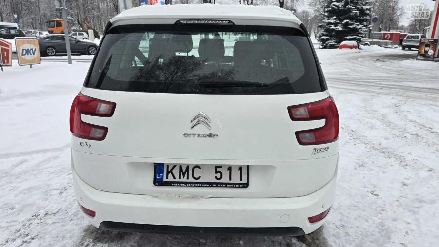 Белый Ситроен C4 Grand Picasso 2015 в Каунас, объемом двигателя 1.60 л и пробегом 382 тыс. км за 4200 €, фото 7 на AUTOMOTO.COM.LV