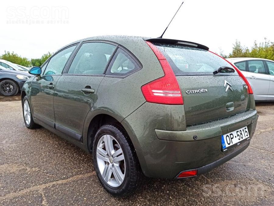 Zaļš Citroen C4 2006 Daugavpils, ar dzinēja tilpumu 1.60 L un nobraukumu 0 tūkst. km par 2100 €, foto 6 vietnē AUTOMOTO.COM.LV