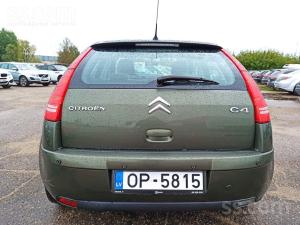 Zaļš Citroen C4 2006 Daugavpils, ar dzinēja tilpumu 1.60 L un nobraukumu 0 tūkst. km par 2100 €, foto 7 vietnē AUTOMOTO.COM.LV