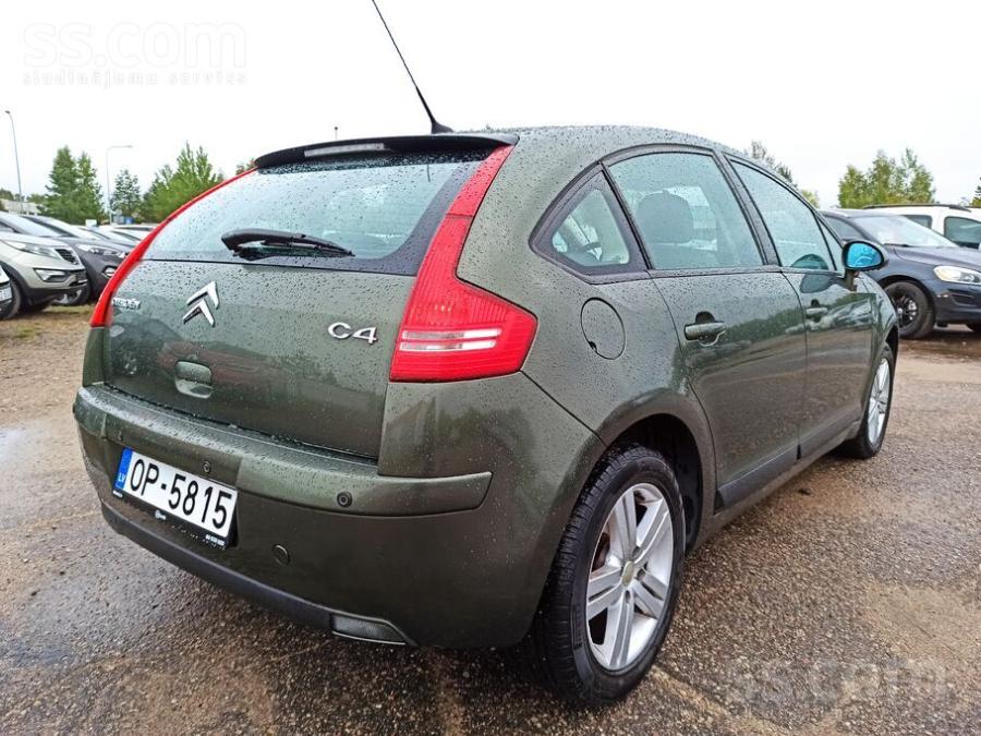 Zaļš Citroen C4 2006 Daugavpils, ar dzinēja tilpumu 1.60 L un nobraukumu 0 tūkst. km par 2100 €, foto 8 vietnē AUTOMOTO.COM.LV