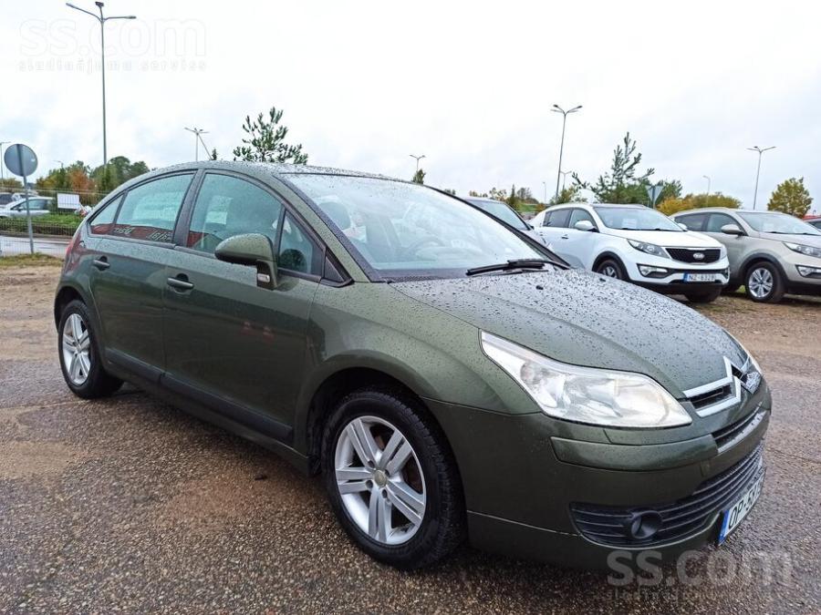 Zaļš Citroen C4 2006 Daugavpils, ar dzinēja tilpumu 1.60 L un nobraukumu 0 tūkst. km par 2100 €, foto 10 vietnē AUTOMOTO.COM.LV