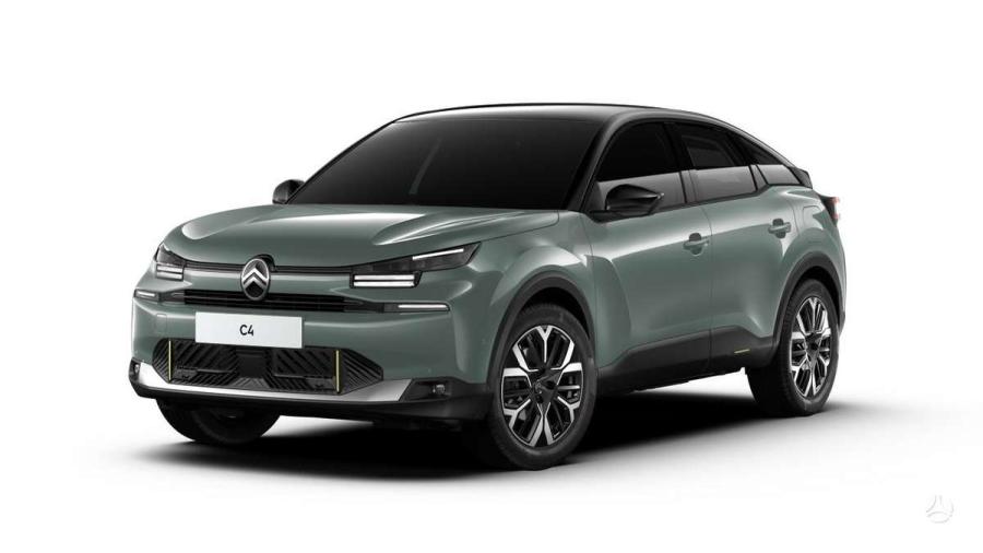 Green Citroen C4 2026 in Kaunas, with an engine capacity of 1.20 L and mileage of 0 thousand km for 24990 €, photo 1 on AUTOMOTO.COM.LV