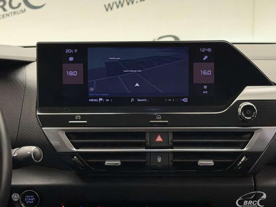Grey Citroen C4 2021 in Vilnius, with an engine capacity of 1.50 L and mileage of 124 thousand km for 10500 €, photo 17 on AUTOMOTO.COM.LV