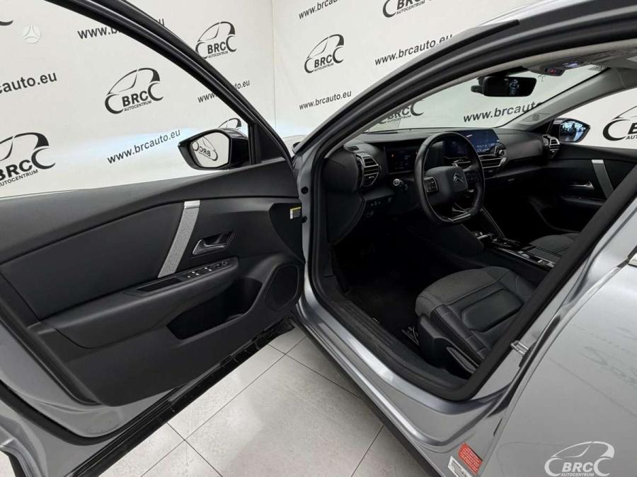 Grey Citroen C4 2021 in Vilnius, with an engine capacity of 1.50 L and mileage of 124 thousand km for 10500 €, photo 20 on AUTOMOTO.COM.LV