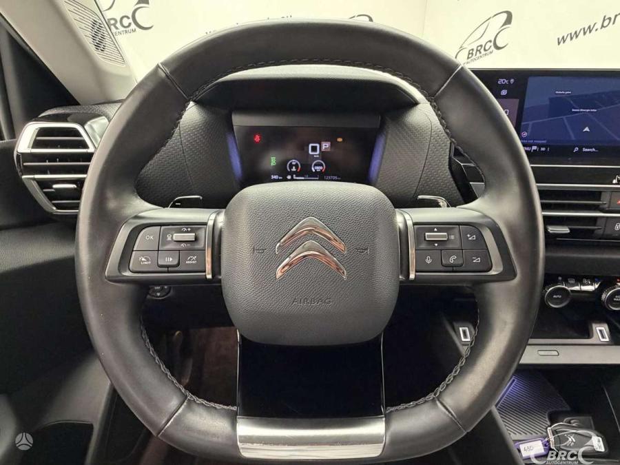 Grey Citroen C4 2021 in Vilnius, with an engine capacity of 1.50 L and mileage of 124 thousand km for 10500 €, photo 29 on AUTOMOTO.COM.LV