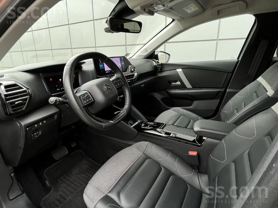 Grey Citroen C4 2022 in Riga, with an engine capacity of 1.50 L and mileage of 51 thousand km for 16700 €, photo 10 on AUTOMOTO.COM.LV