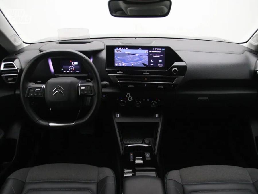Grey Citroen C4 2023 in Vilnius, with an engine capacity of 1.20 L and mileage of 52 thousand km for 17199 €, photo 2 on AUTOMOTO.COM.LV