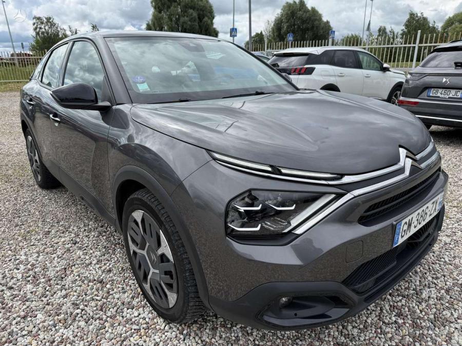 Pelēks Citroen C4 2023 Marijampole, ar dzinēja tilpumu 1.20 L un nobraukumu 131 tūkst. km par 11489 €, foto 4 vietnē AUTOMOTO.COM.LV