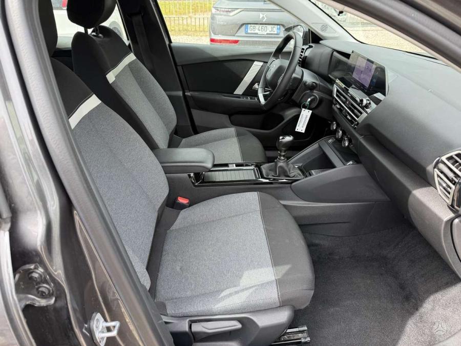 Pelēks Citroen C4 2023 Marijampole, ar dzinēja tilpumu 1.20 L un nobraukumu 131 tūkst. km par 11489 €, foto 15 vietnē AUTOMOTO.COM.LV