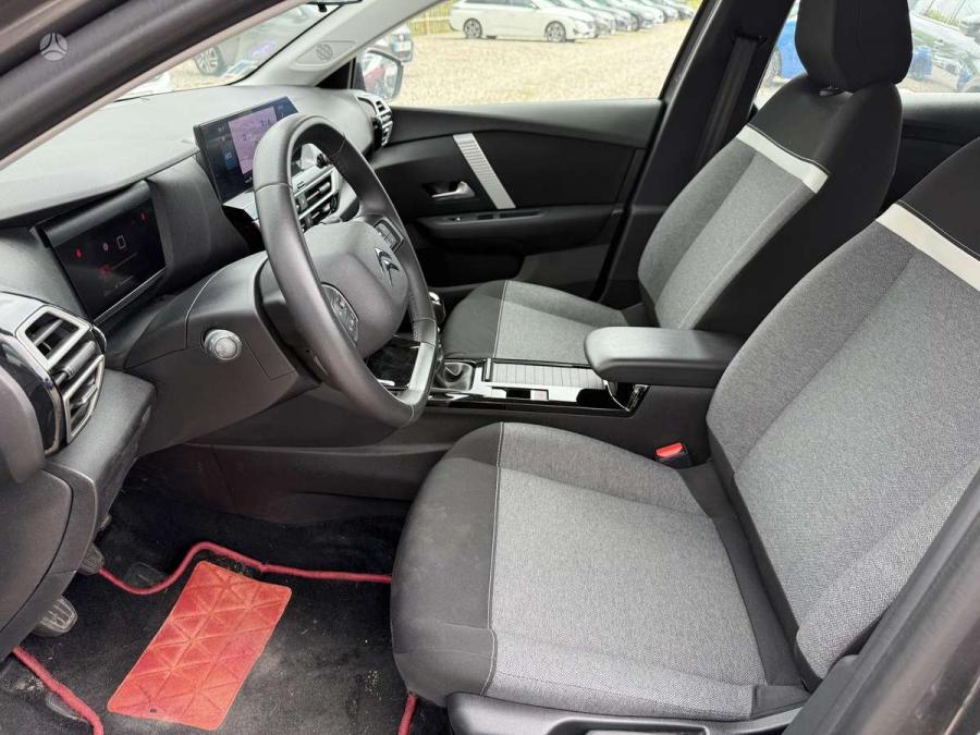Pelēks Citroen C4 2023 Marijampole, ar dzinēja tilpumu 1.20 L un nobraukumu 131 tūkst. km par 11489 €, foto 26 vietnē AUTOMOTO.COM.LV