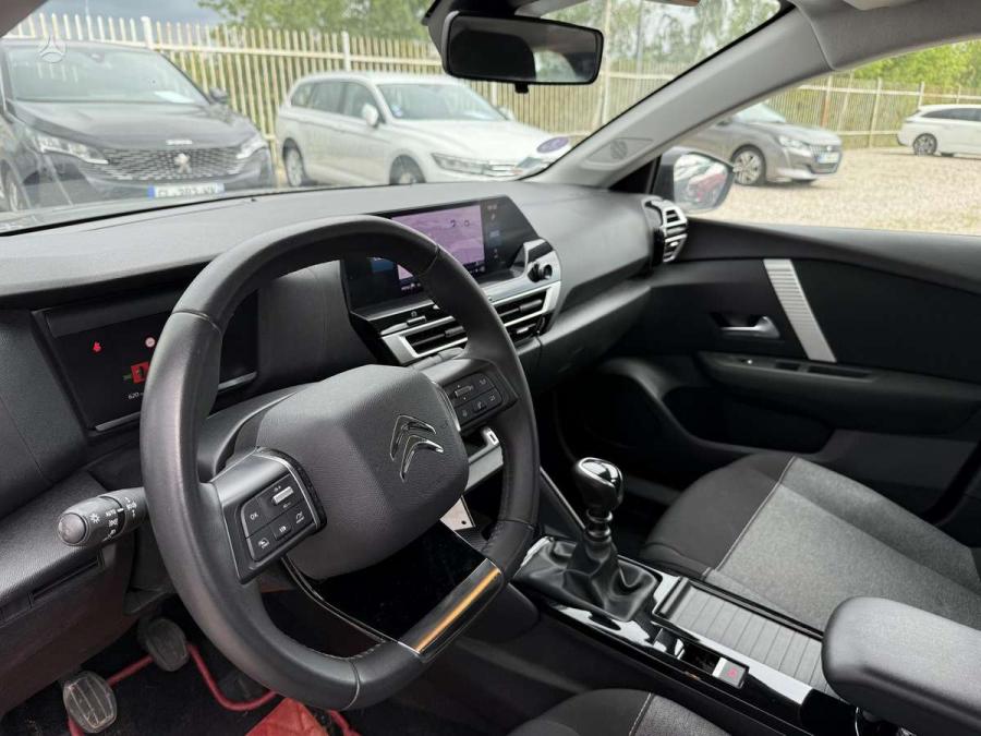 Pelēks Citroen C4 2023 Marijampole, ar dzinēja tilpumu 1.20 L un nobraukumu 131 tūkst. km par 11489 €, foto 27 vietnē AUTOMOTO.COM.LV
