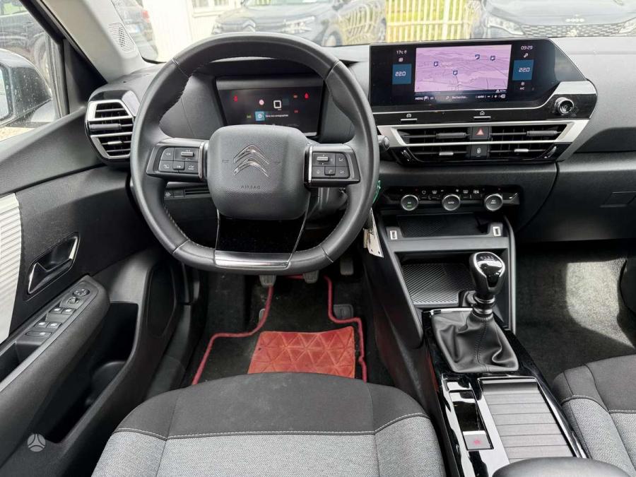 Pelēks Citroen C4 2023 Marijampole, ar dzinēja tilpumu 1.20 L un nobraukumu 131 tūkst. km par 11489 €, foto 29 vietnē AUTOMOTO.COM.LV