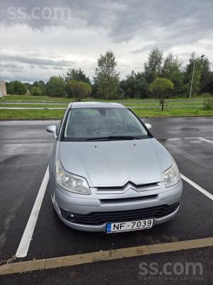 Grey Citroen C4 2005 in Daugavpils, with an engine capacity of 1.60 L and mileage of 94 thousand km for 1400 €, photo  on AUTOMOTO.COM.LV