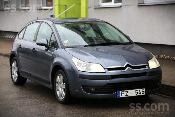 Pelēks Citroen C4 2006 Rīga, ar dzinēja tilpumu 1.60 L un nobraukumu 0 tūkst. km par 3700 €, foto 4 vietnē AUTOMOTO.COM.LV