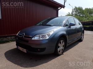 Grey Citroen C4 2007 in Liepaja, with an engine capacity of 1.60 L and mileage of 262 thousand km for 1950 €, photo 4 on AUTOMOTO.COM.LV