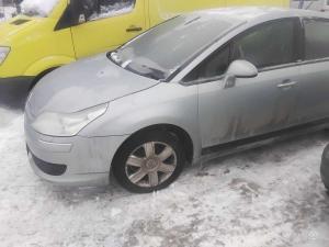 Pelēks Citroen C4 2007 Kauņa, ar dzinēja tilpumu 2.00 L un nobraukumu 235 tūkst. km par 699 €, foto  vietnē AUTOMOTO.COM.LV
