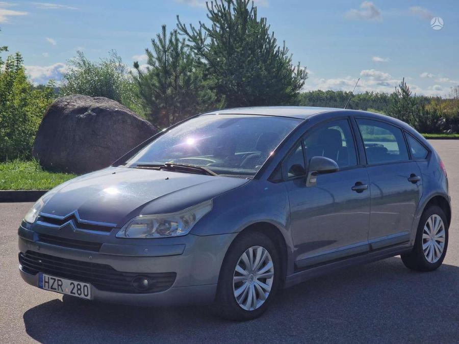 Pelēks Citroen C4 2007 Ukmergė, ar dzinēja tilpumu 1.56 L un nobraukumu 252 tūkst. km par 1450 €, foto 1 vietnē AUTOMOTO.COM.LV