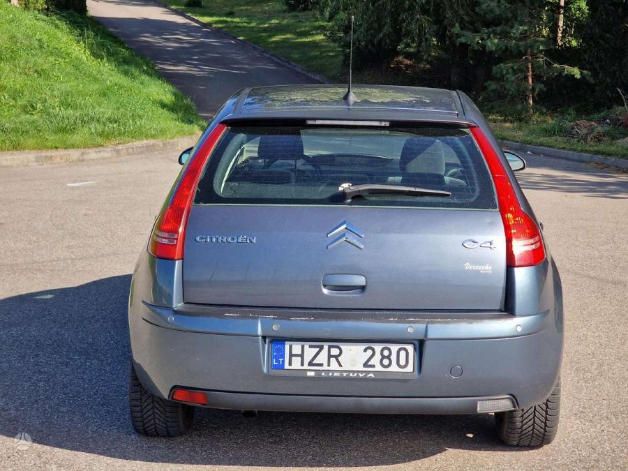 Pelēks Citroen C4 2007 Ukmergė, ar dzinēja tilpumu 1.56 L un nobraukumu 252 tūkst. km par 1450 €, foto 13 vietnē AUTOMOTO.COM.LV