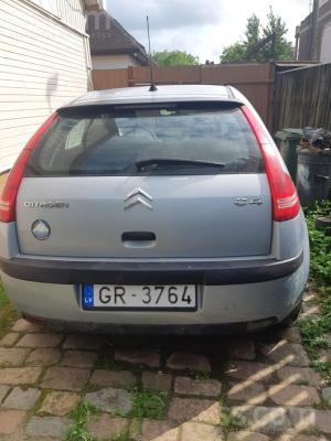 Grey Citroen C4 2007 in Liepaja, with an engine capacity of 1.60 L and mileage of 126 thousand km for 990 €, photo 6 on AUTOMOTO.COM.LV