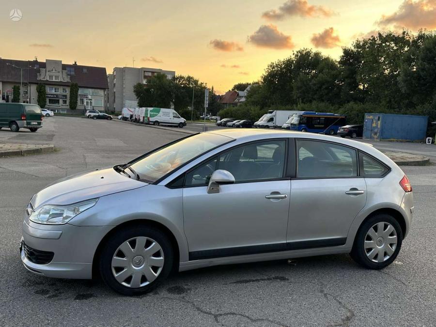 Grey Citroen C4 2007 in Klaipeda, with an engine capacity of 1.56 L and mileage of 134 thousand km for 1999 €, photo 5 on AUTOMOTO.COM.LV