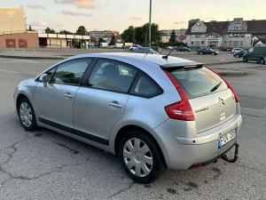 Grey Citroen C4 2007 in Klaipeda, with an engine capacity of 1.56 L and mileage of 134 thousand km for 1999 €, photo 8 on AUTOMOTO.COM.LV